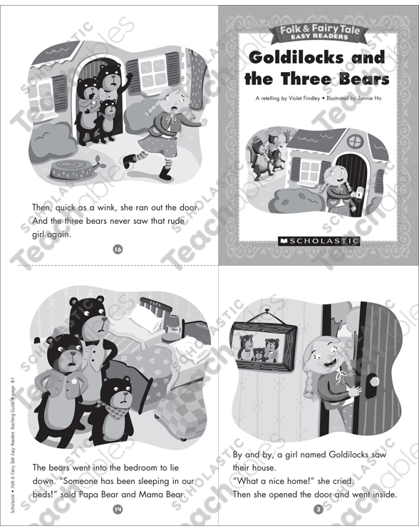 Goldilocks and the Three Bears: Folk & Fairy Tale Easy Readers Mini ...