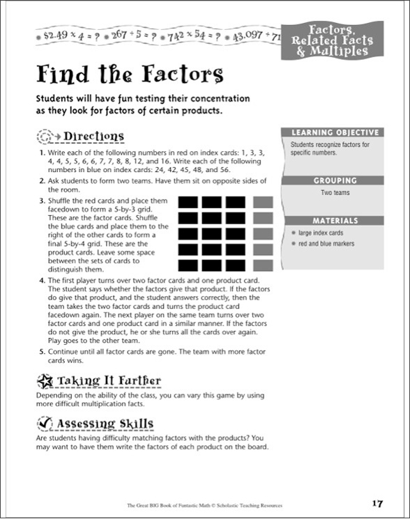 The Great BIG Book of Funtastic Math by