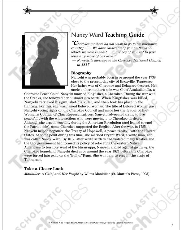 American Revolution: Nancy Ward (C. 1738-1824): Nanyehi, Beloved Woman ...