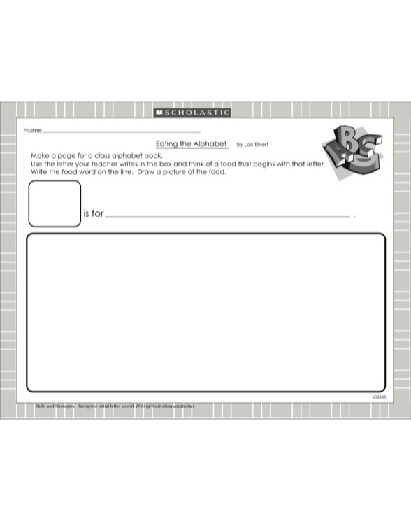 Eating the Alphabet by Lois Ehlert