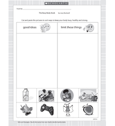 The Busy Body Book by Lizzy Rockwell