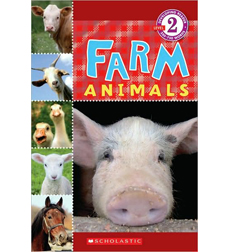 Scholastic Reader! Level 2: Farm Animals by Wade Cooper