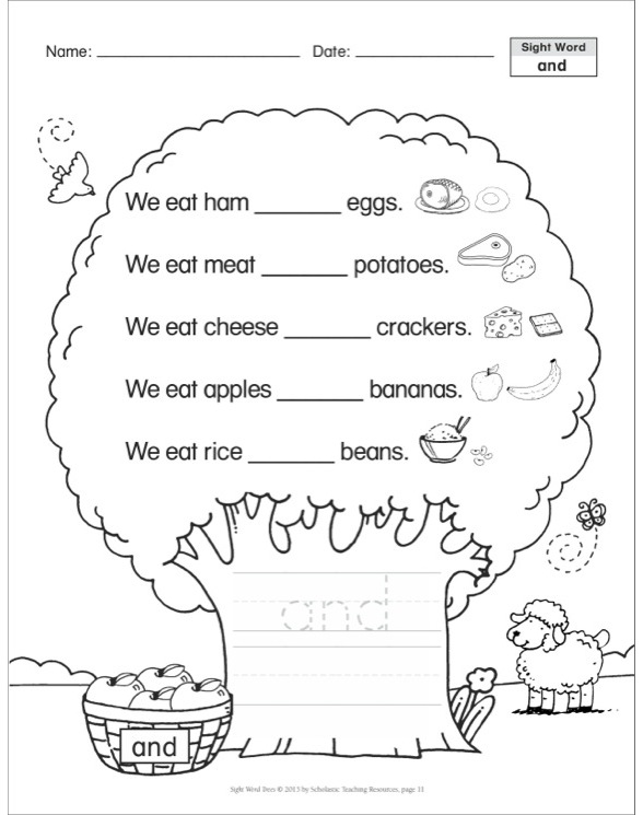 Sight Word Trees by Immacula A. Rhodes