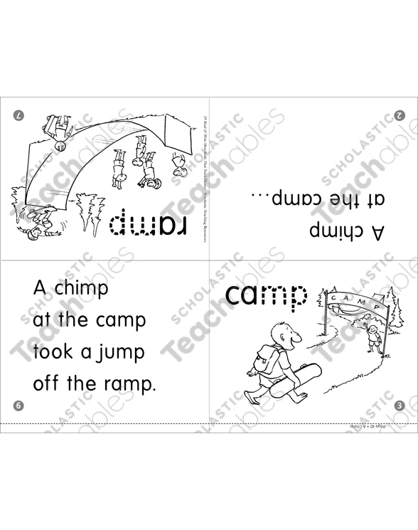 Phonics Story: A Chimp (Final consonants mp) Phonics Mini-Book by