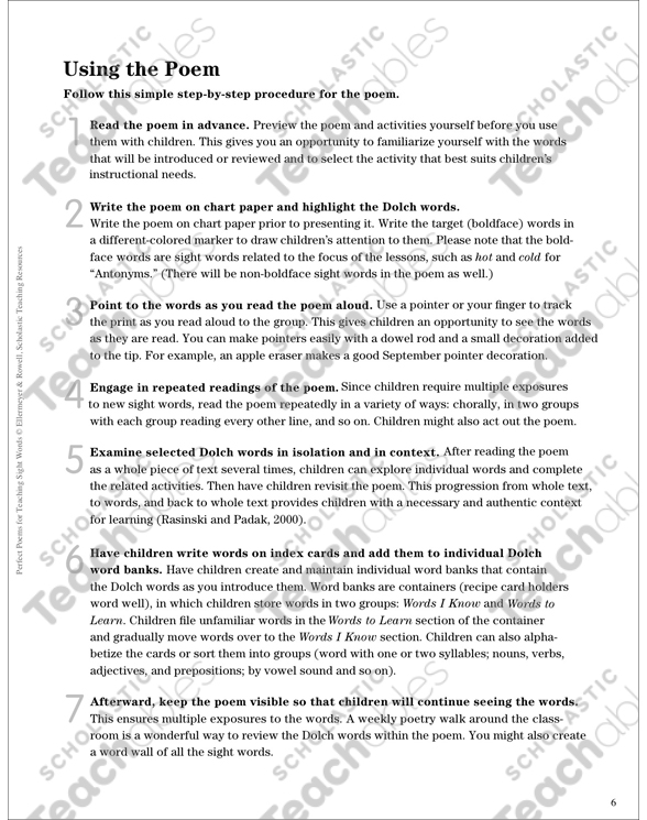 Singing Ducks (Words With Short Vowel Sounds): Sight Words Poem by