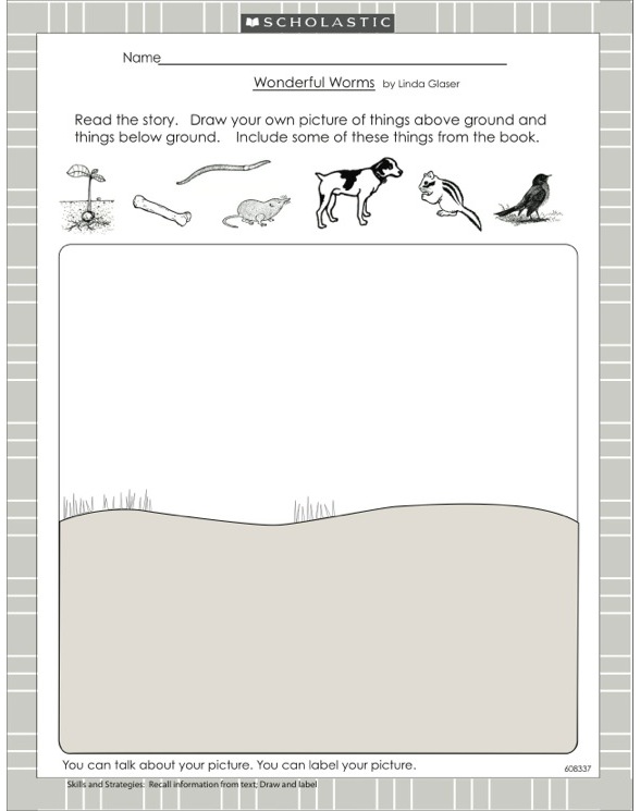 Wonderful Worms by Linda Glaser