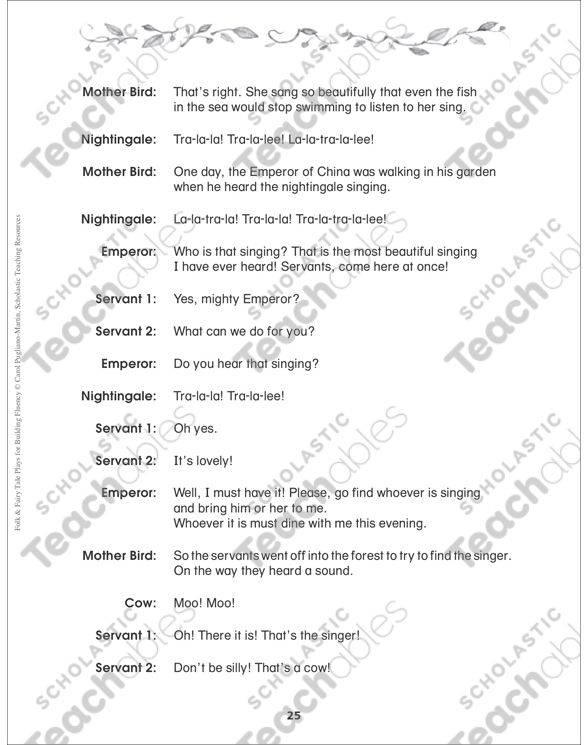 The Nightingale: Fairy Tale Play by