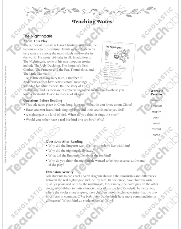 The Nightingale: Fairy Tale Play by