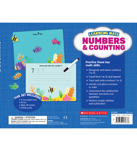 Learning Mats: Numbers & Counting by