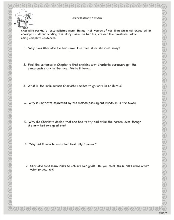 Riding Freedom by Pam Muñoz Ryan