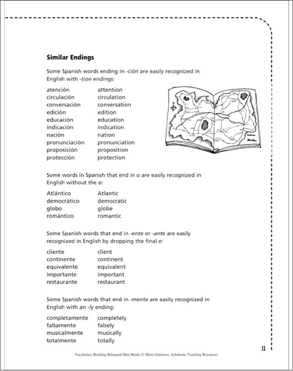Vocabulary-Building Bilingual Mini-Books by Merri Gutierrez
