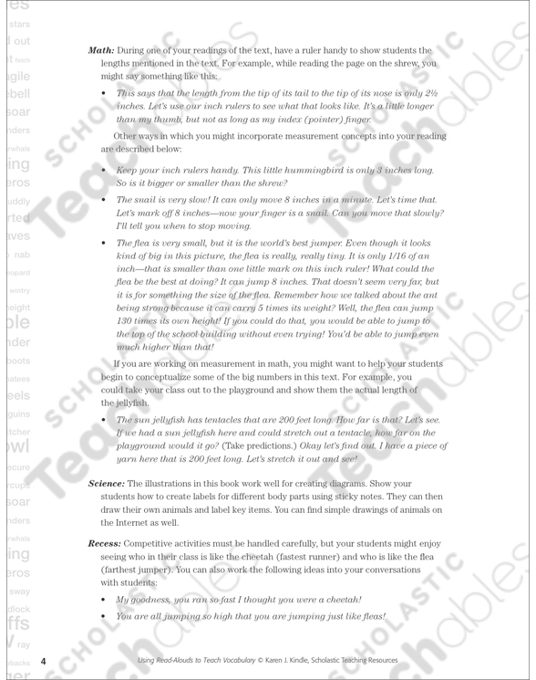 Steve Jenkins' Biggest, Strongest, Fastest: Nonfiction Read-Aloud for ...