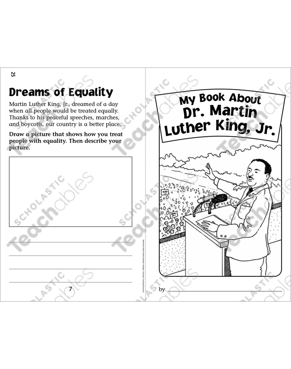 My Book About Dr. Martin Luther King, Jr. by