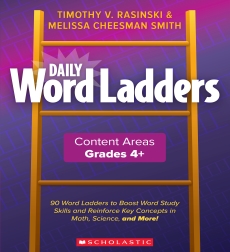Daily Word Ladders Content Areas Grades 4-6 by Timothy V. Rasinski ...