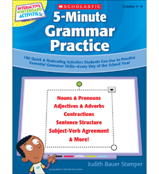 5-Minute Grammar Practice by Judith Bauer Stamper