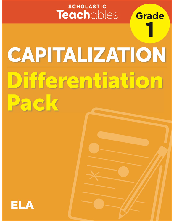 Capitalization Grade 1 Differentiation Pack by