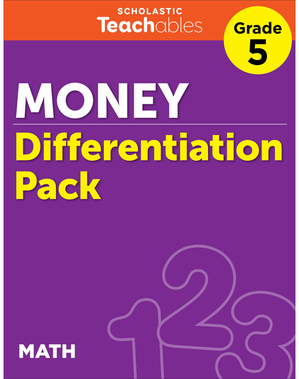 Money Grade 5 Differentiation Pack by
