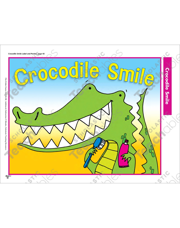 File-folder Game - Subtraction: Crocodile Smile (subtraction facts from ...