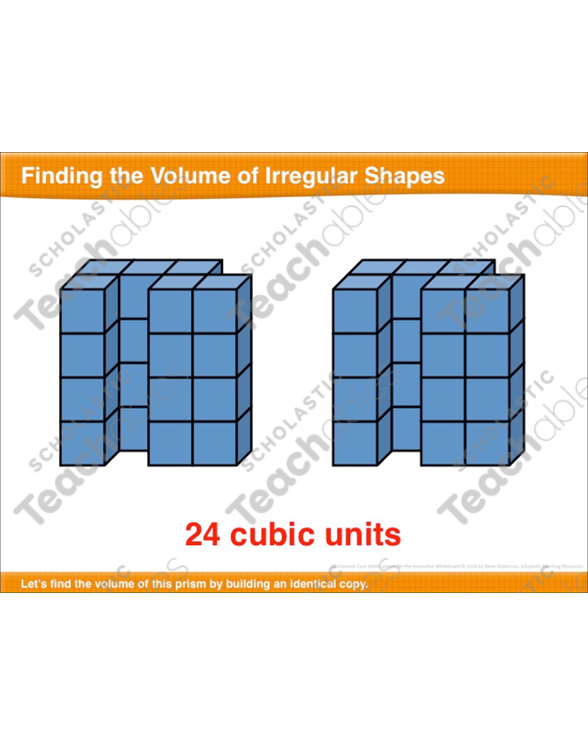 Finding The Volume Of Irregular Shapes Math Lesson By Finding The Volume Of Irregular Shapes Math Lesson By