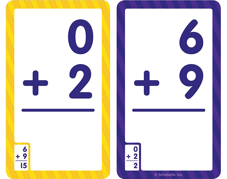 Flash Cards: Addition 0 - 12 by