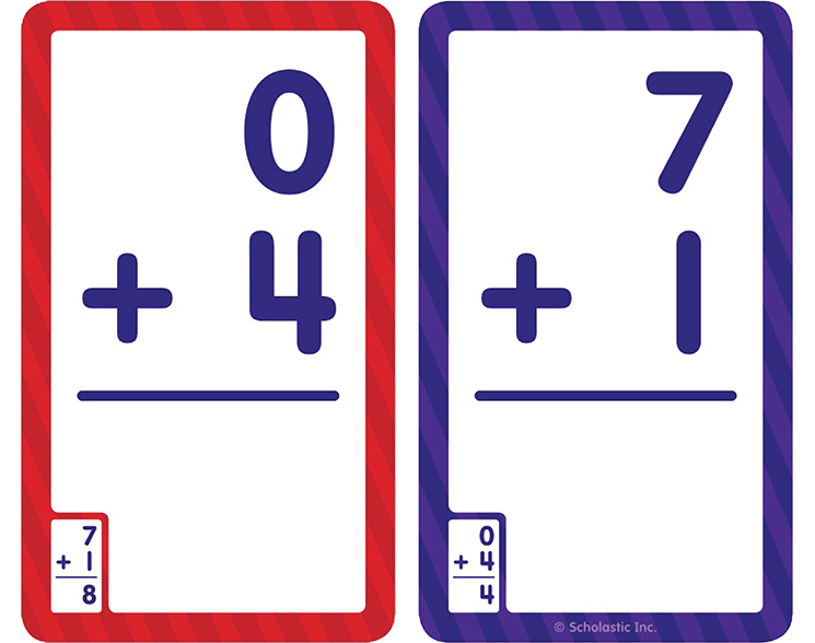 Flash Cards: Addition 0 - 12 by