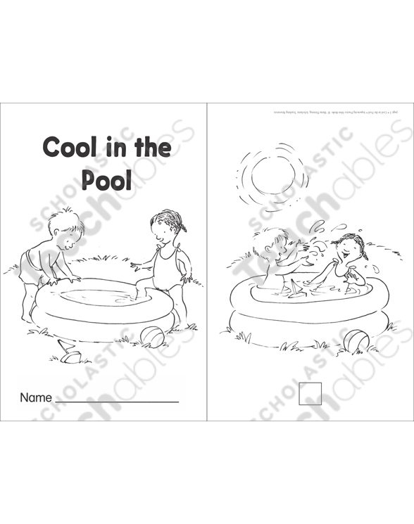 Cool in the Pool (Summer): Sequencing Mini-Book by