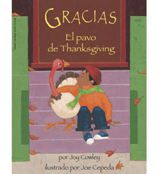 Gracias, el pavo de Thanksgiving by Joy Cowley