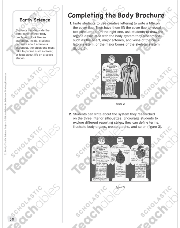 Body Brochure - Body Systems: Life Science Project by