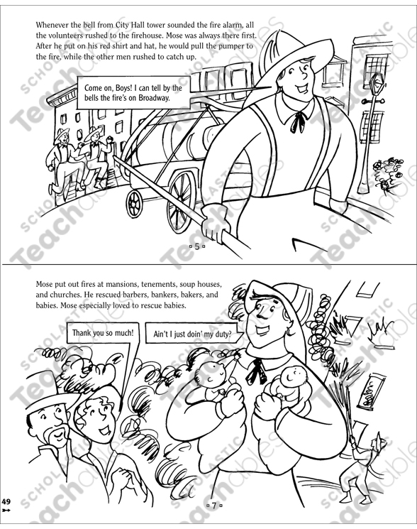 Tall Tales: Mose Humphries: Tall Tale Mini-Book by