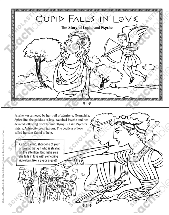 Cupid Falls in Love: Greek Myth by