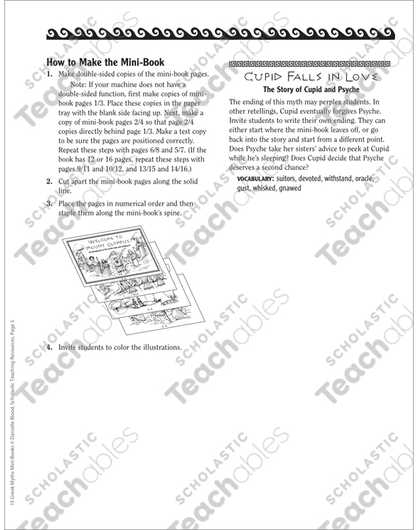 Cupid Falls in Love: Greek Myth by