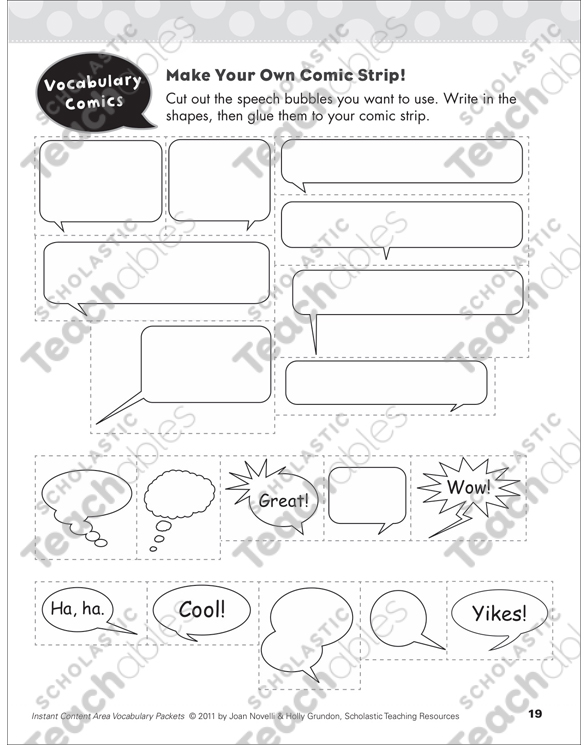 Water All Around: Social Studies Vocabulary Packet by