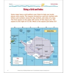 Using a Grid and Index: Grade 5 Map Skills by