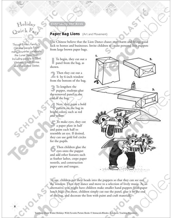 Lion Dancer: Ernie Wan's Chinese New Year, by Kate Waters: Winter ...