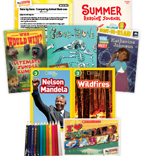 My Books Summer Grade 3 Nonfiction Pack by