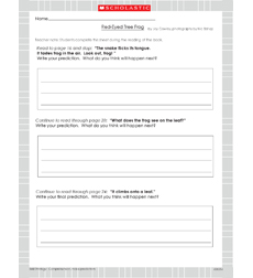 Red-Eyed Tree Frog by Joy Cowley