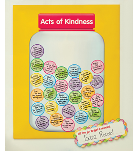 Kindness & Gratitude Jar Bulletin Board by