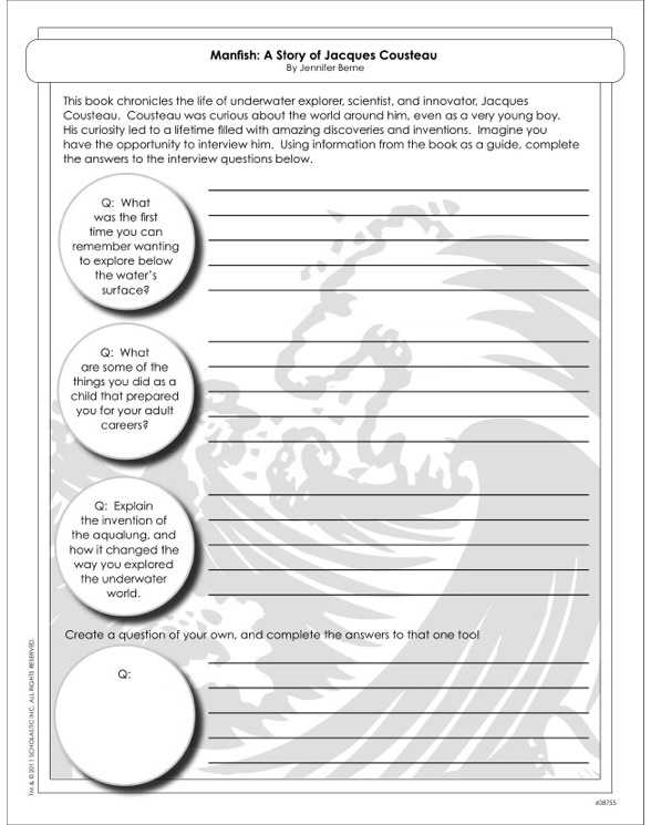 Manfish by Jennifer Berne