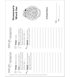 Donovan's Word Jar (Level N): Reading Response Trifold by