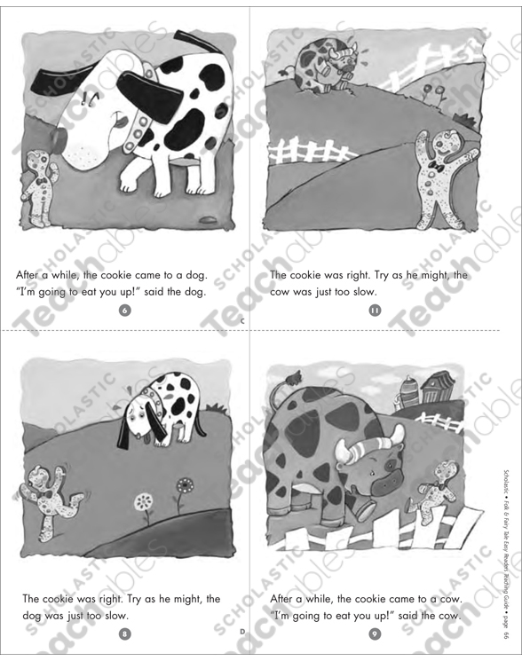 The Gingerbread Man: Mini-Book & Activities by