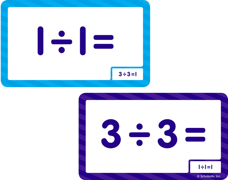 Flash Cards: Division by