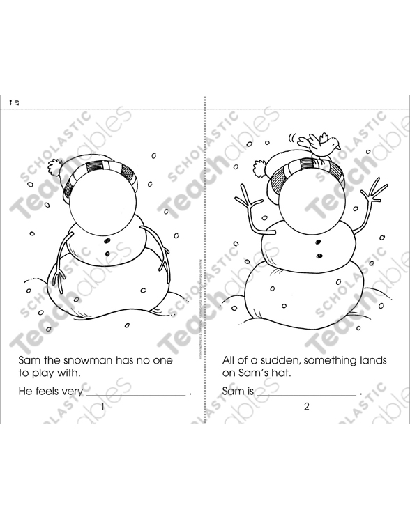 Sam the Snowman: Mini-Book by