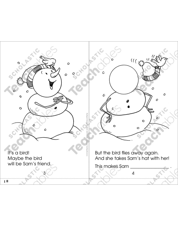 Sam the Snowman: Mini-Book by