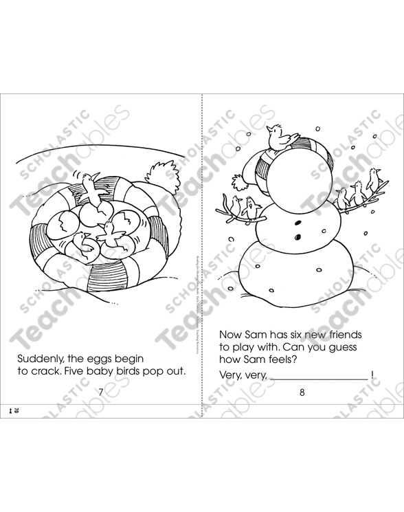 Sam the Snowman: Mini-Book by