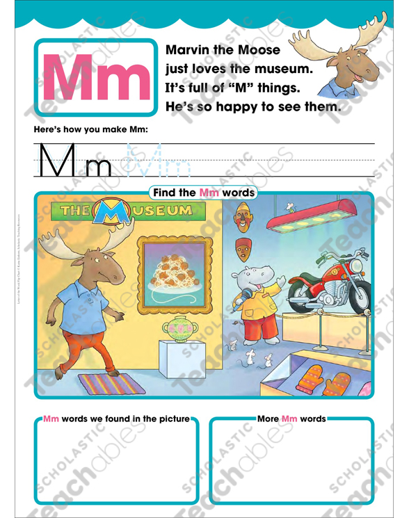 Mm: Letter of the Week by