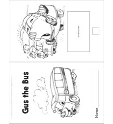 Gus the Bus (Fall): Sequencing Mini-Book by