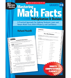 Mastering Math Facts: Multiplication & Division by Richard S. Piccirilli