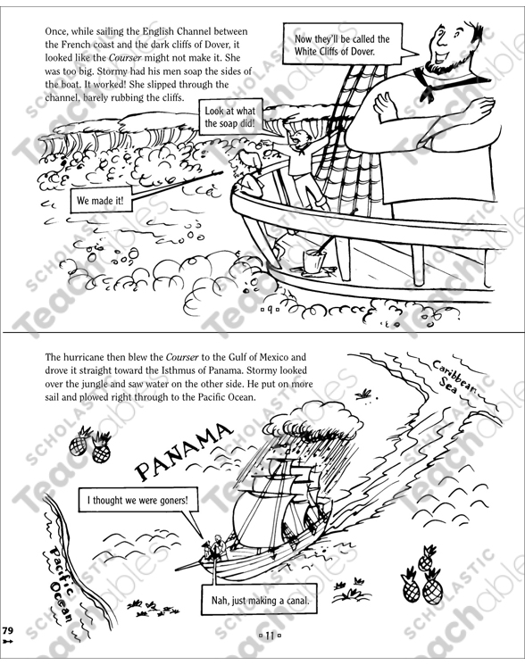 Tall Tales: Alfred Bulltop Stormalong: Tall Tale Mini-Book by