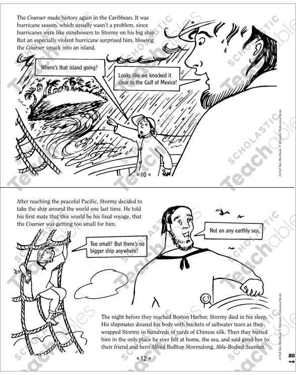 Tall Tales: Alfred Bulltop Stormalong: Tall Tale Mini-Book by