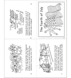 The Fourth of July Mini-Book by